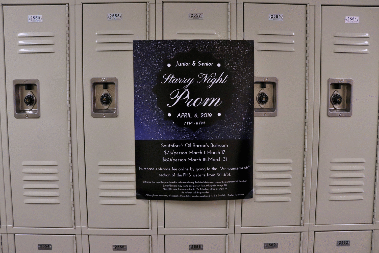 Senior Night Football Locker Decorations | Shelly Lighting