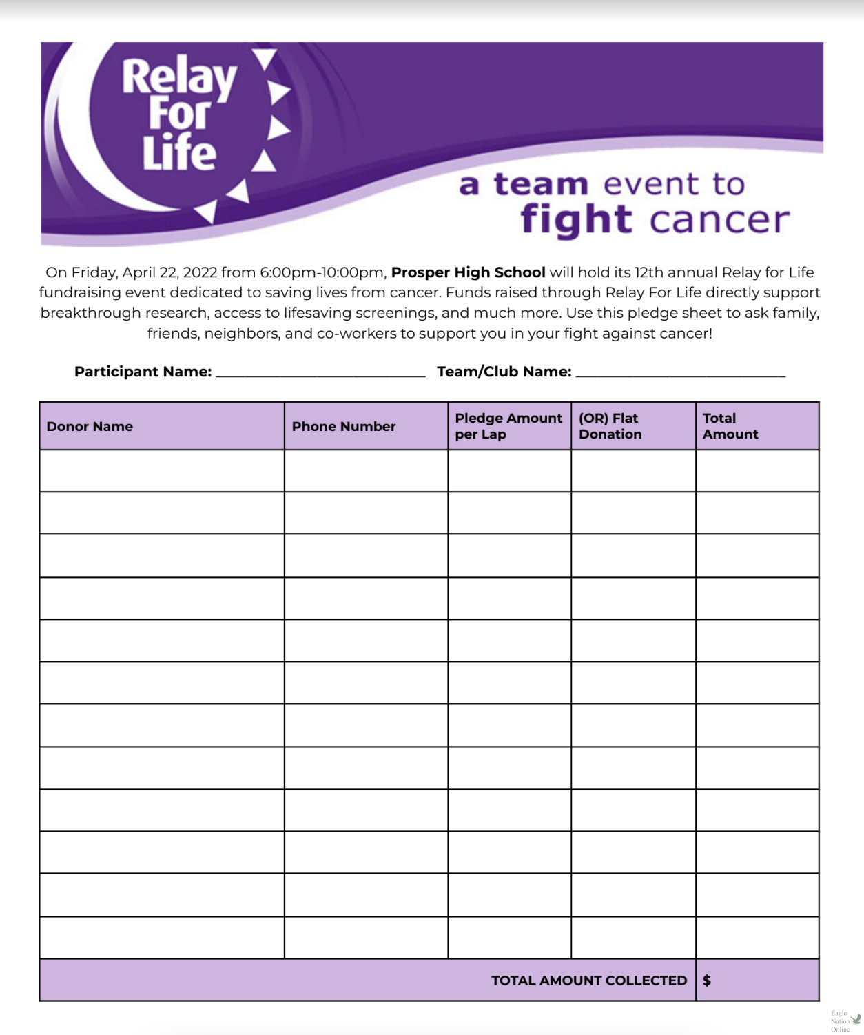News Brief: Relay for Life to bring celebration, charity – Eagle Nation ...